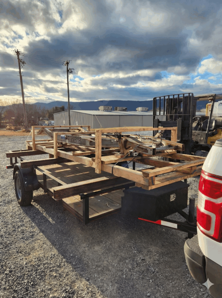 How We Delivered a 1955 Chevy Suburban Chassis from Ontario, CA to ...