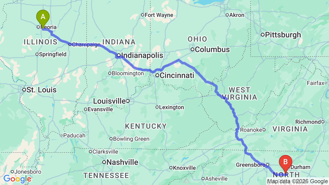 Illinois to North Carolina Car Shipping: Seamless Services for Your ...