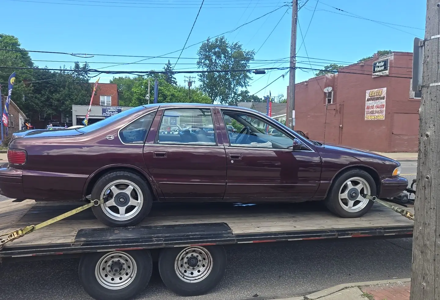 Shipping a Classic 1995 Chevrolet Caprice from Cleveland, OH to ...